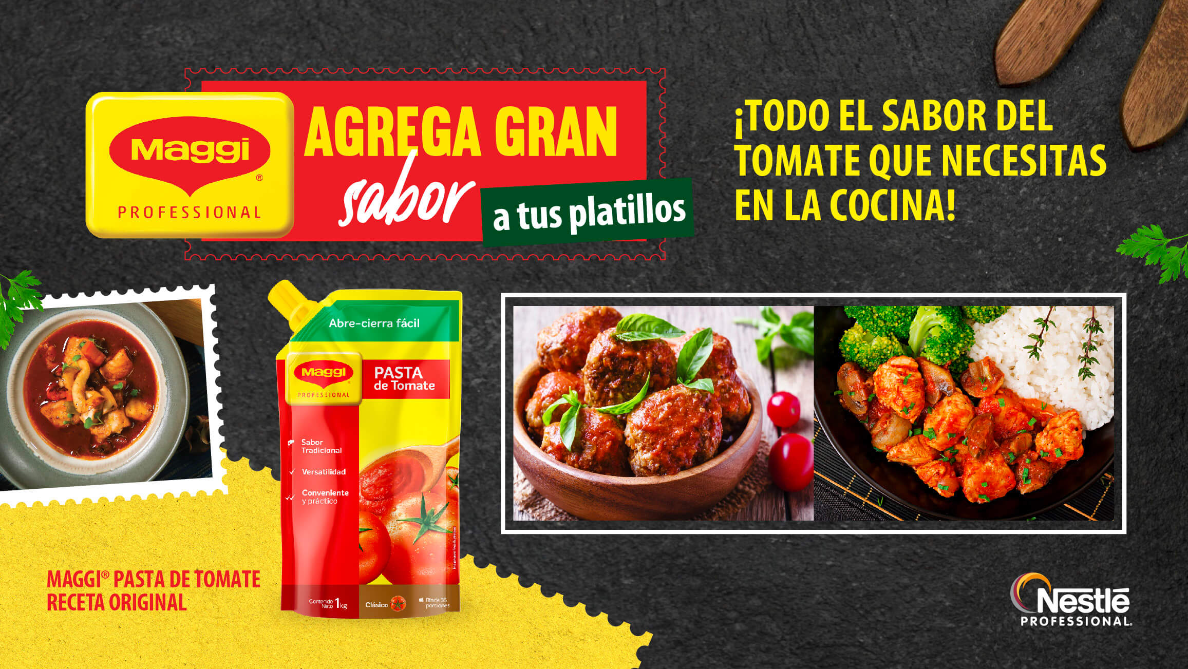 Pasta de Tomate MAGGI® 1Kg | Nestlé Professional