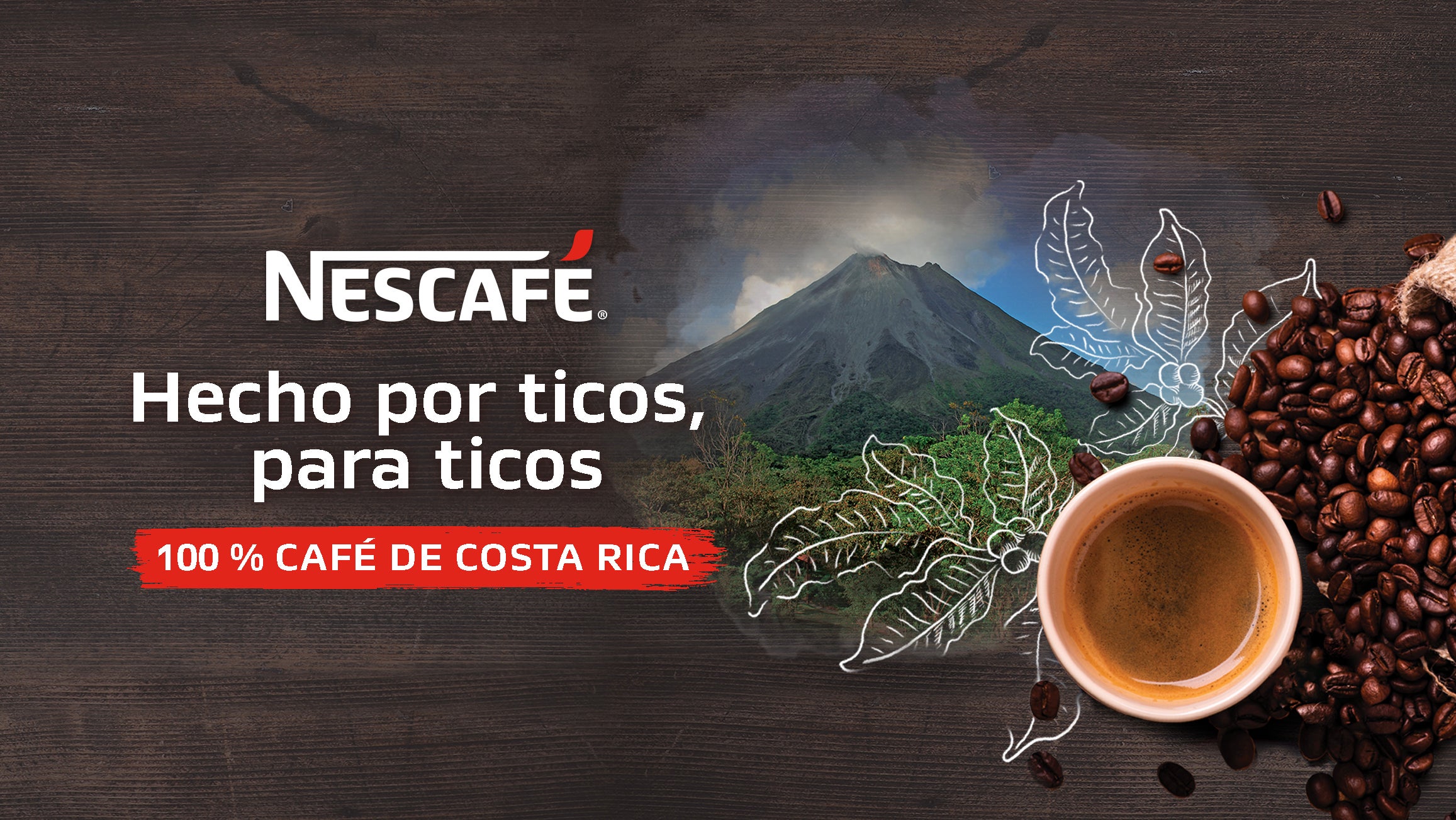 NESCAFÉ® Espresso Roast Grano Entero Origen Costa Rica 1kg
