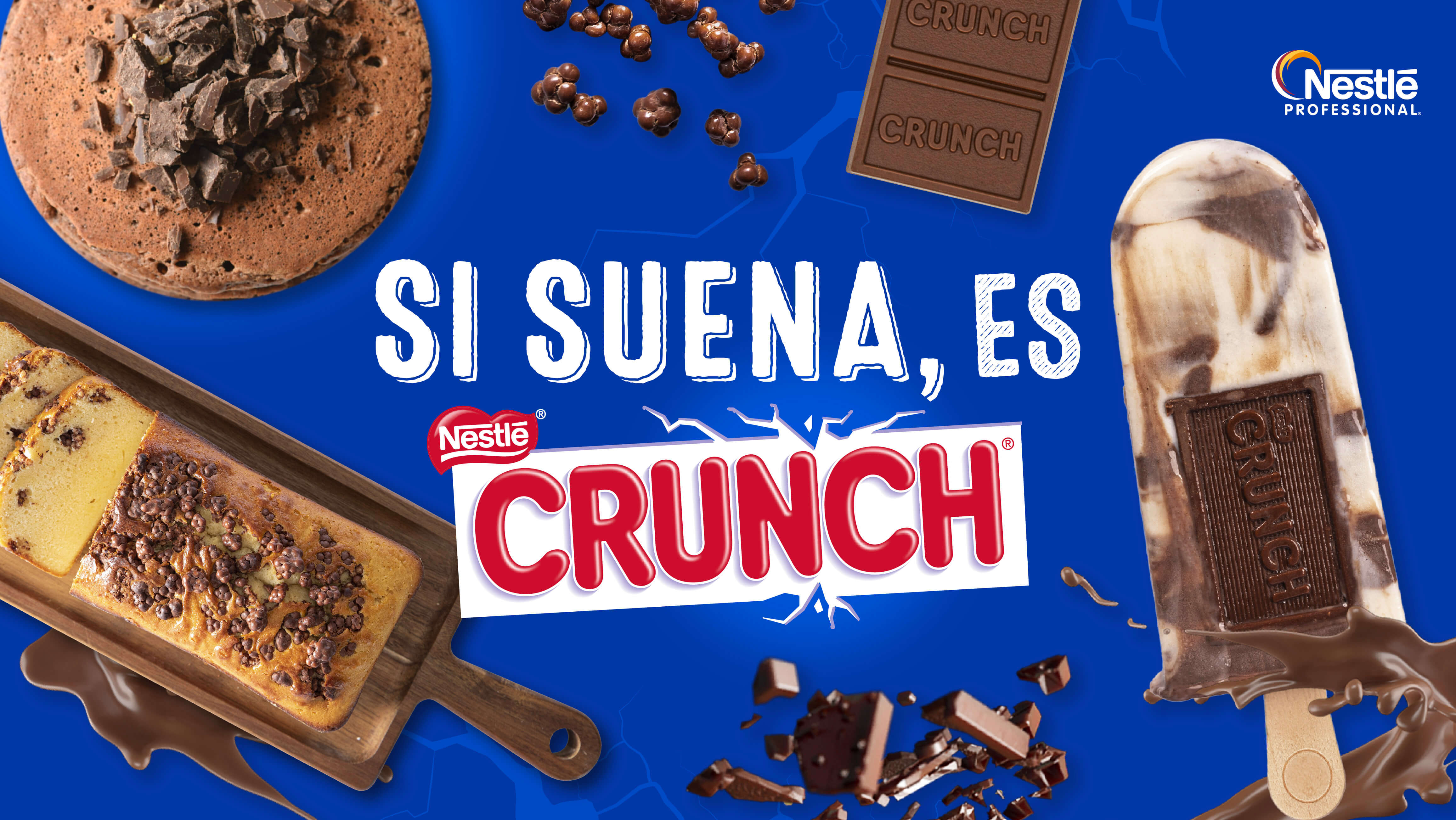 Delicioso chocolate con leche CRUNCH® | Nestlé Professional