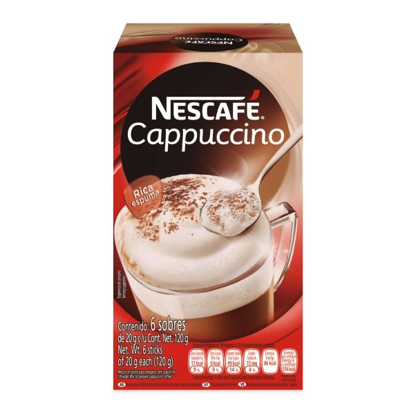 Compra sticks de NESCAFÉ® Cappuccino Original 15 (6x120 g)