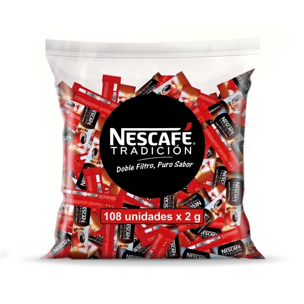 Nescafé® Sticks 108 Unidades x 2g | Nestlé Professional