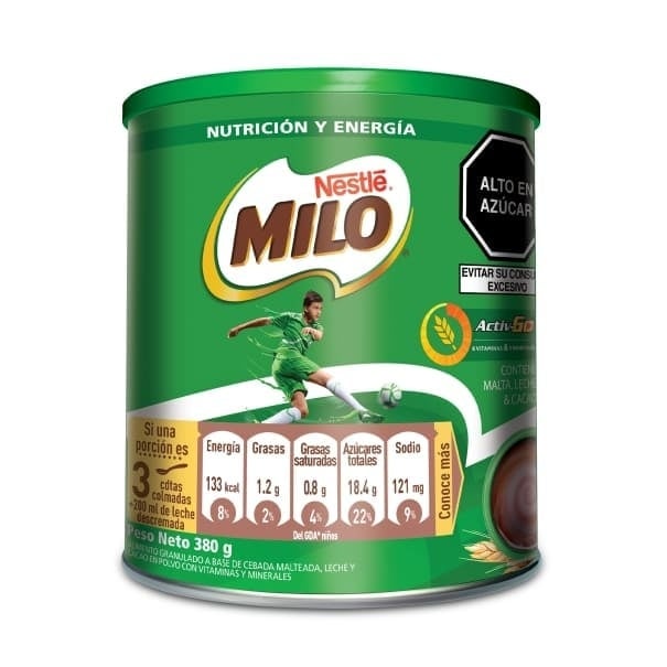 Milo Activ-Go Nutrición y Energía 380g | Nestlé Professional