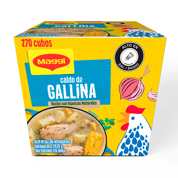 Maggi® Caldo de Gallina en Cubos | Nestlé Professional
