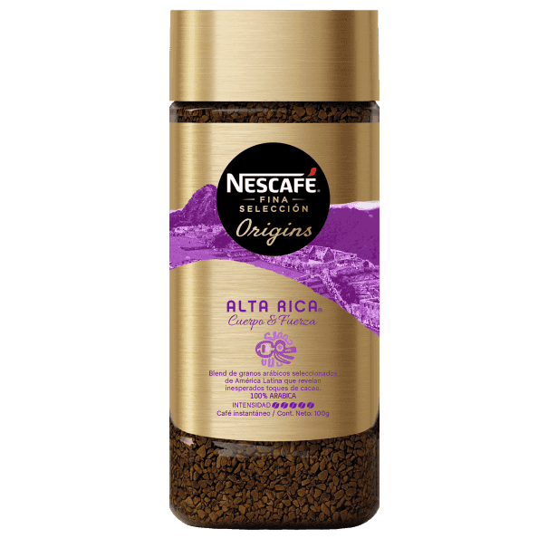 NESCAFÉ® Café Fina Selección Alta Rica Frasco 100g