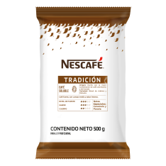Café instántaneo NESCAFÉ® Tradición bolsa 500gr