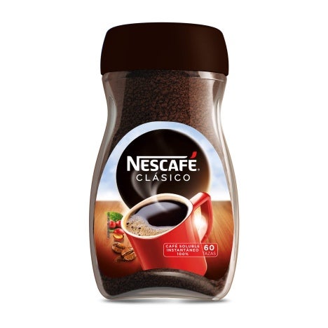 Café descafeinado NESCAFÉ® Clásico Frasco 12x120 g