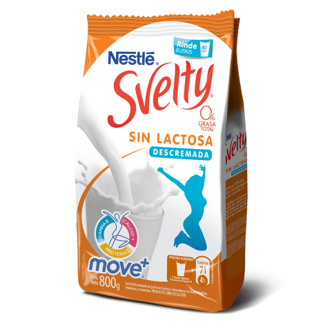 Leche en polvo Svelty Move+ Descremada | Nestlé Professional