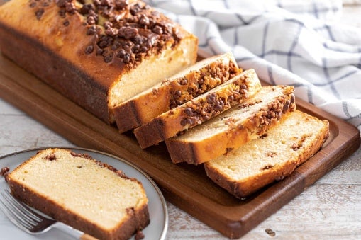 Pound Cake de Leche Condensada y chocolate Crunch® Buncha